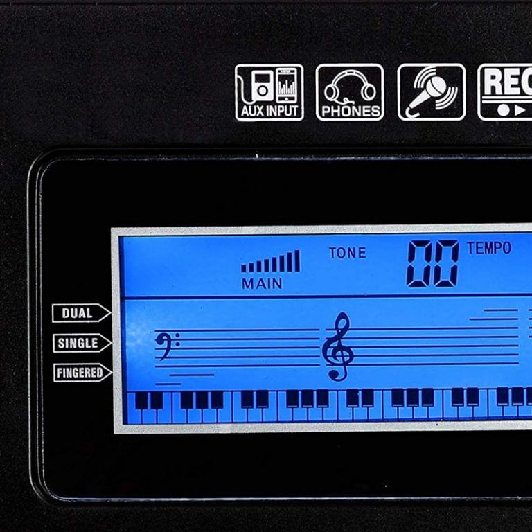 RockJam RJ461AX 61-Key Alexa Portable Keyboard - The Keyboard Piano Shop