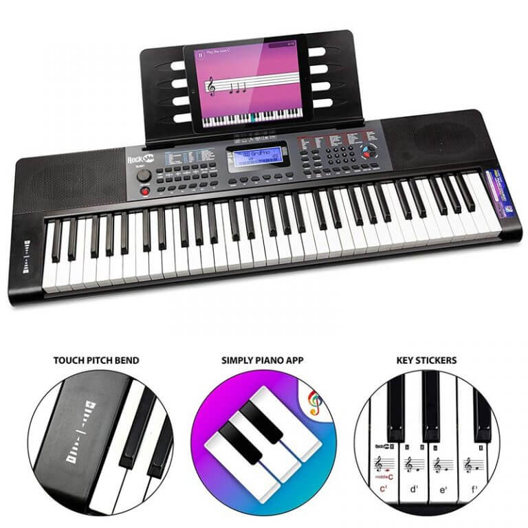 RockJam RJ461 Keyboard - The Keyboard Piano Shop
