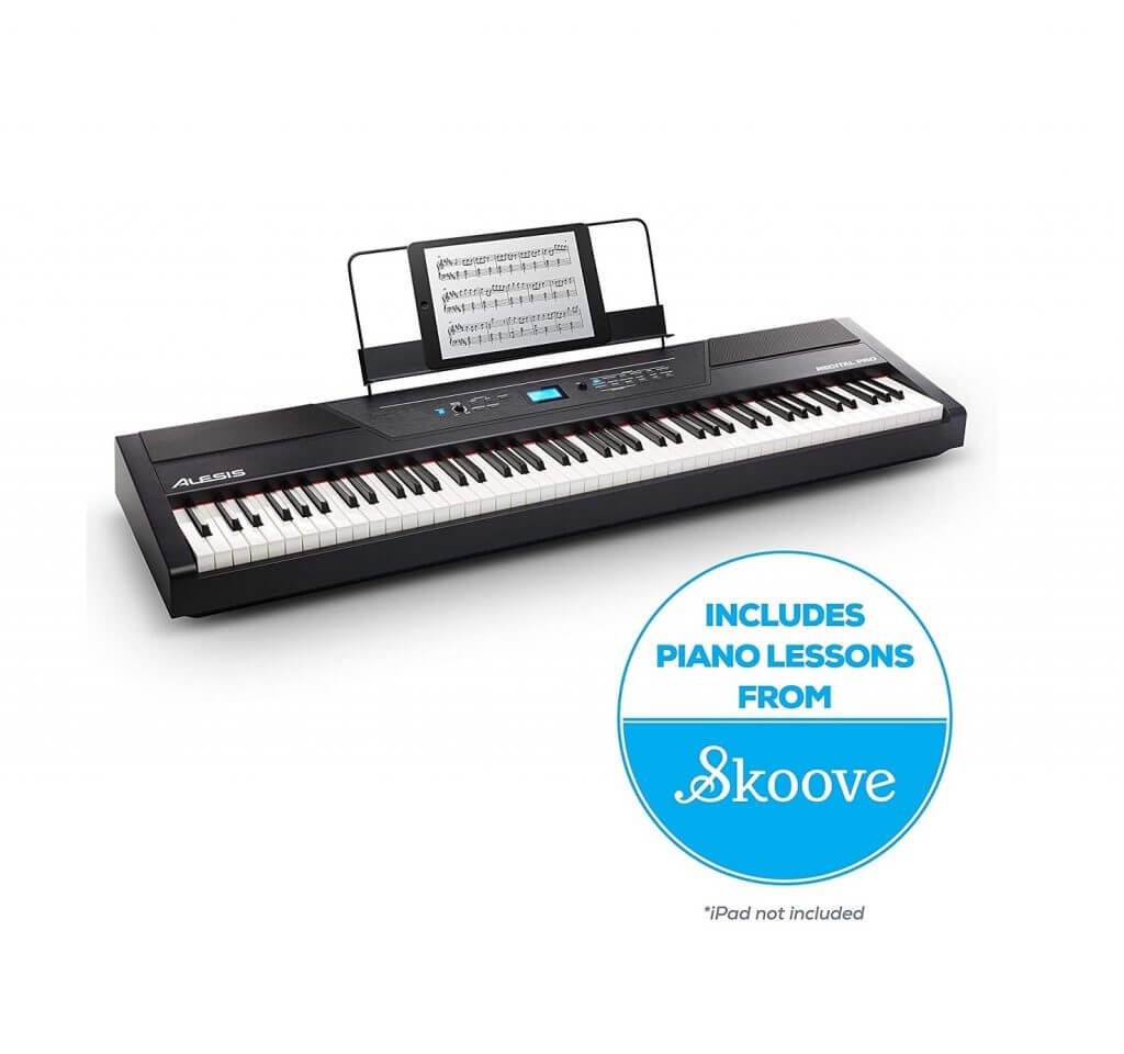 Alesis Recital Pro - 88 Key Digital Piano - The Keyboard Piano Shop